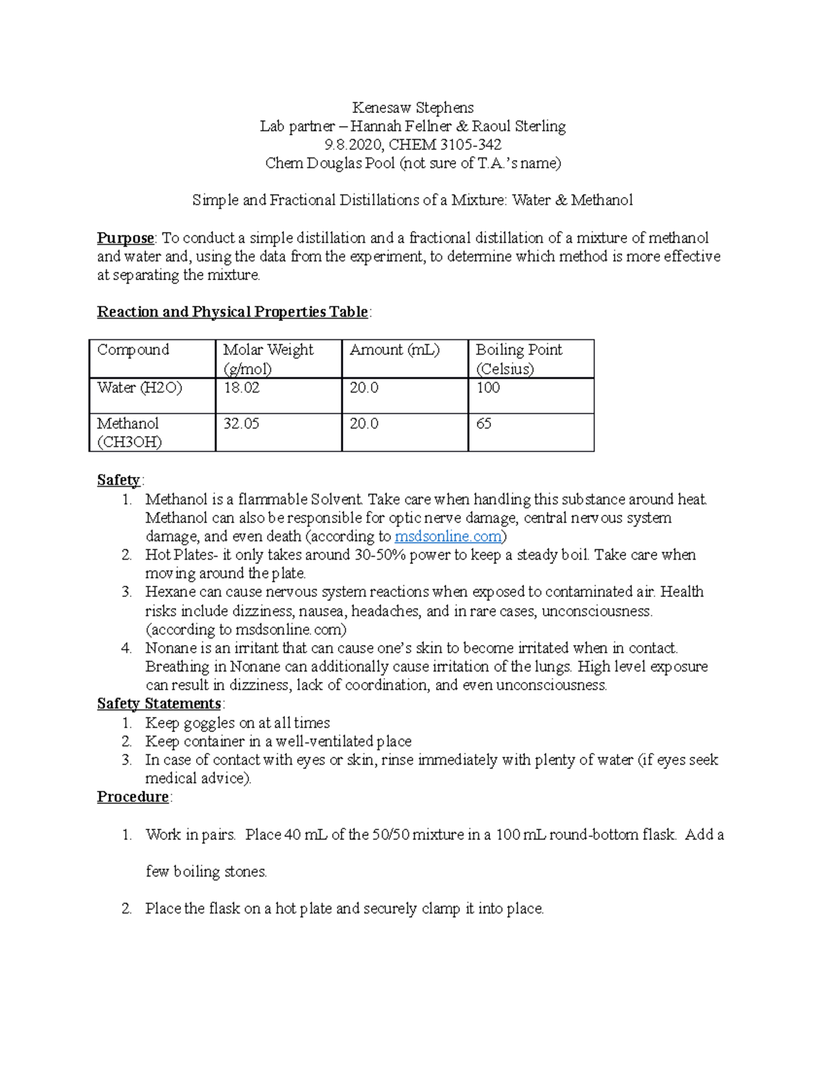 Lab Report 1 - lab - Kenesaw Stephens Lab partner – Hannah Fellner ...