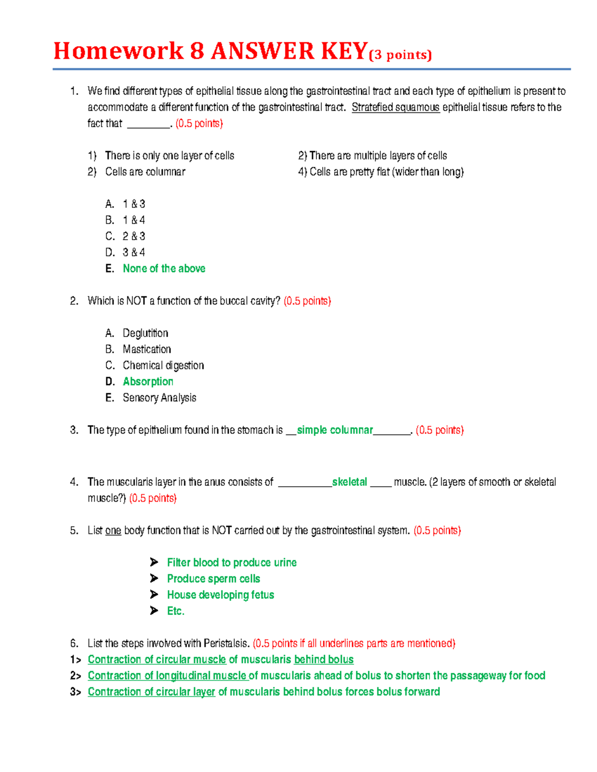 Homework 8 - DeHart - Homework 8 ANSWER KEY(3 points) We find different ...