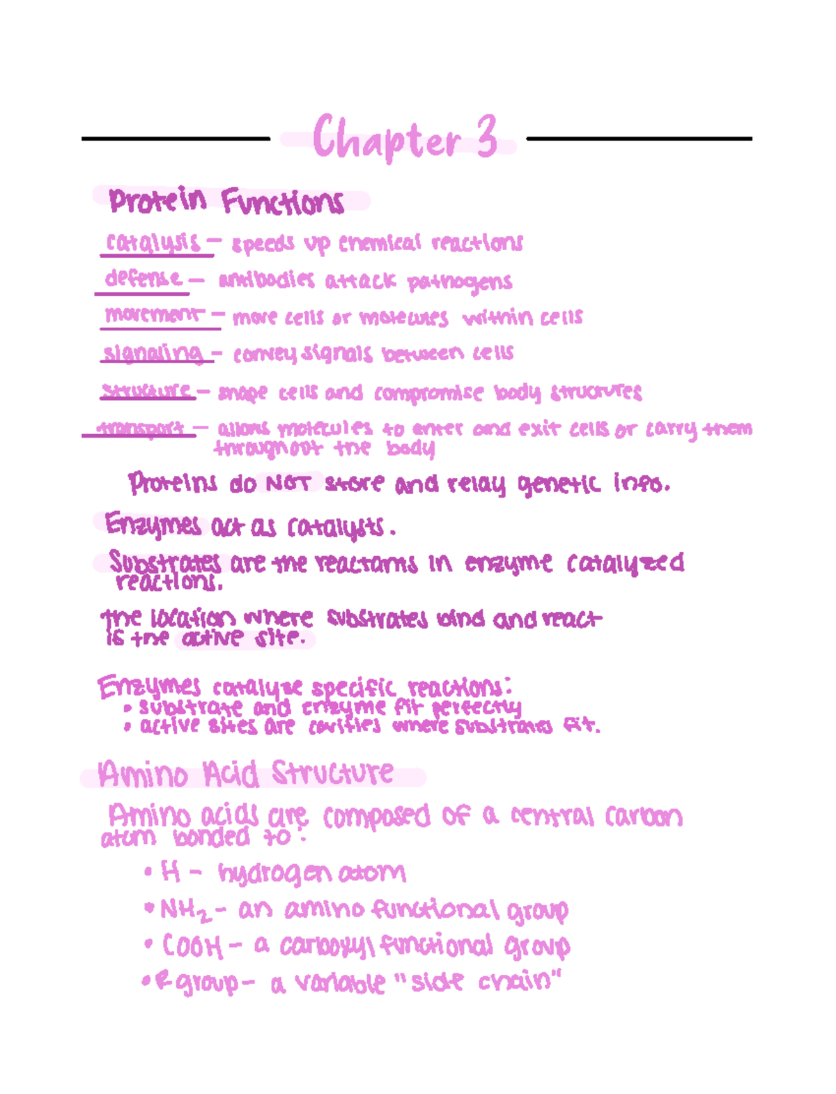Chapter 3 Functional Biology - BIO 1330 - Chapter - Studocu