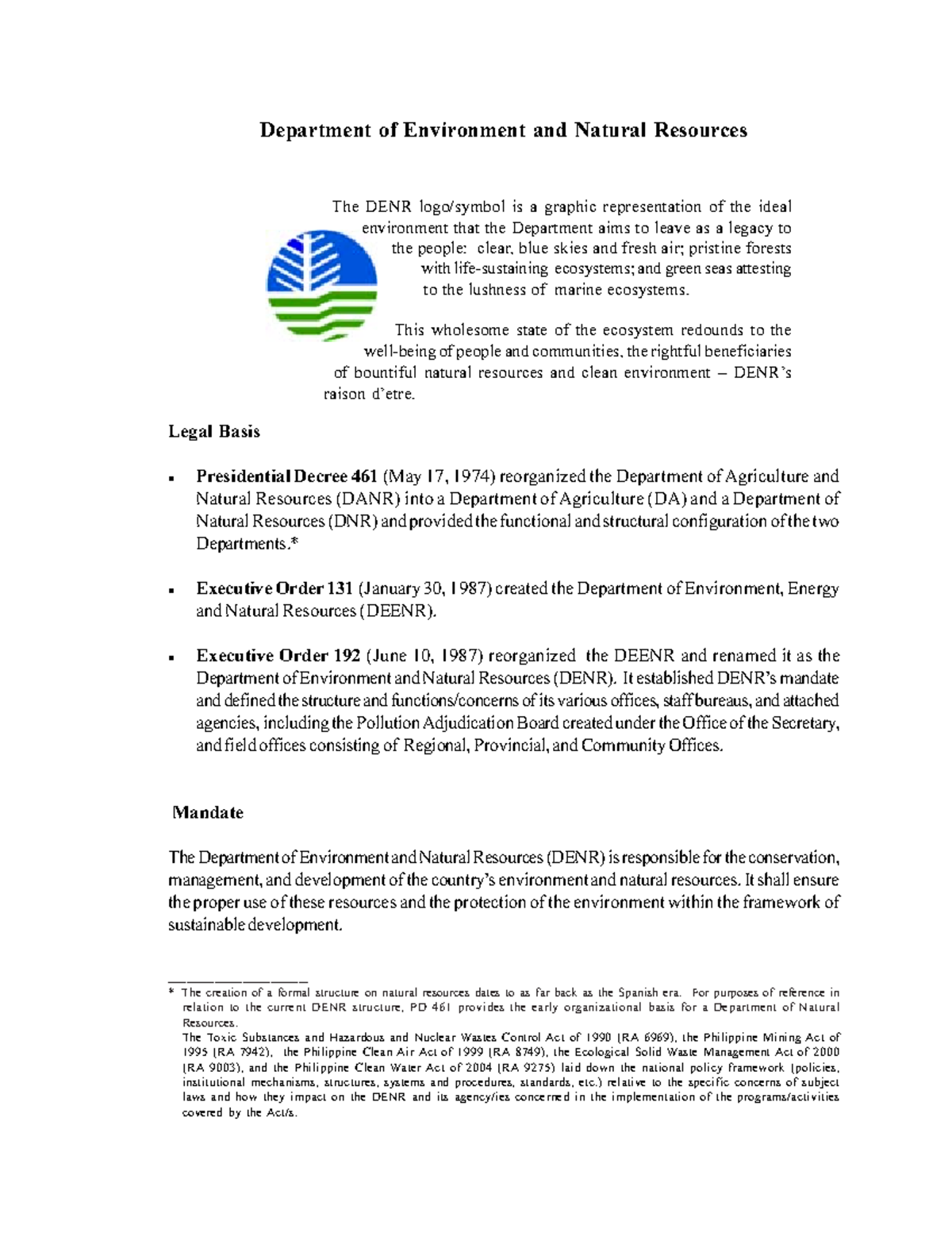 Denr - Report - v 2f 2h 2RTI2@w 2IUD2IWURA2 2 2h 2 2e - Studocu