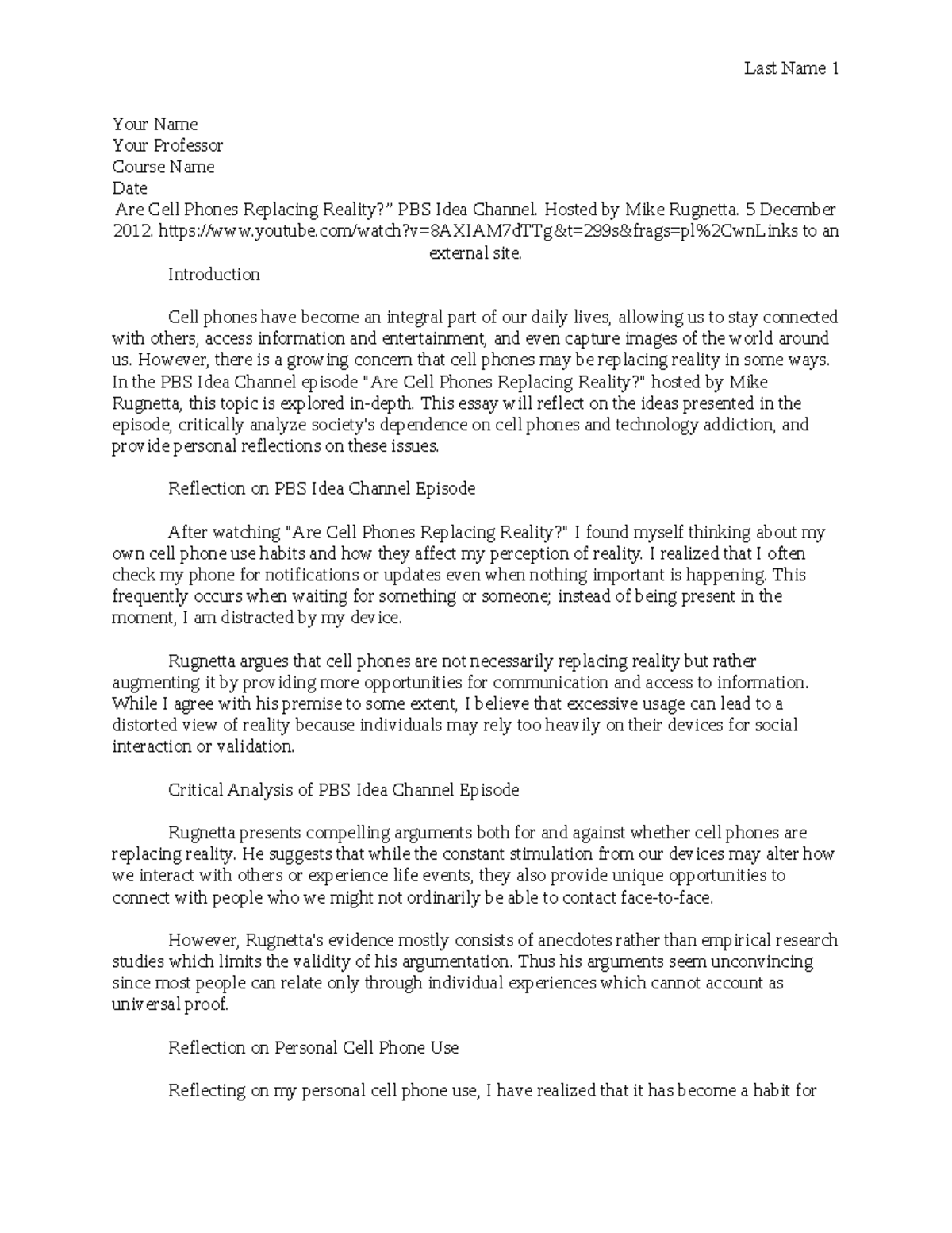 Task 13473 - Task 134763 - Your Name Your Professor Course Name Date ...