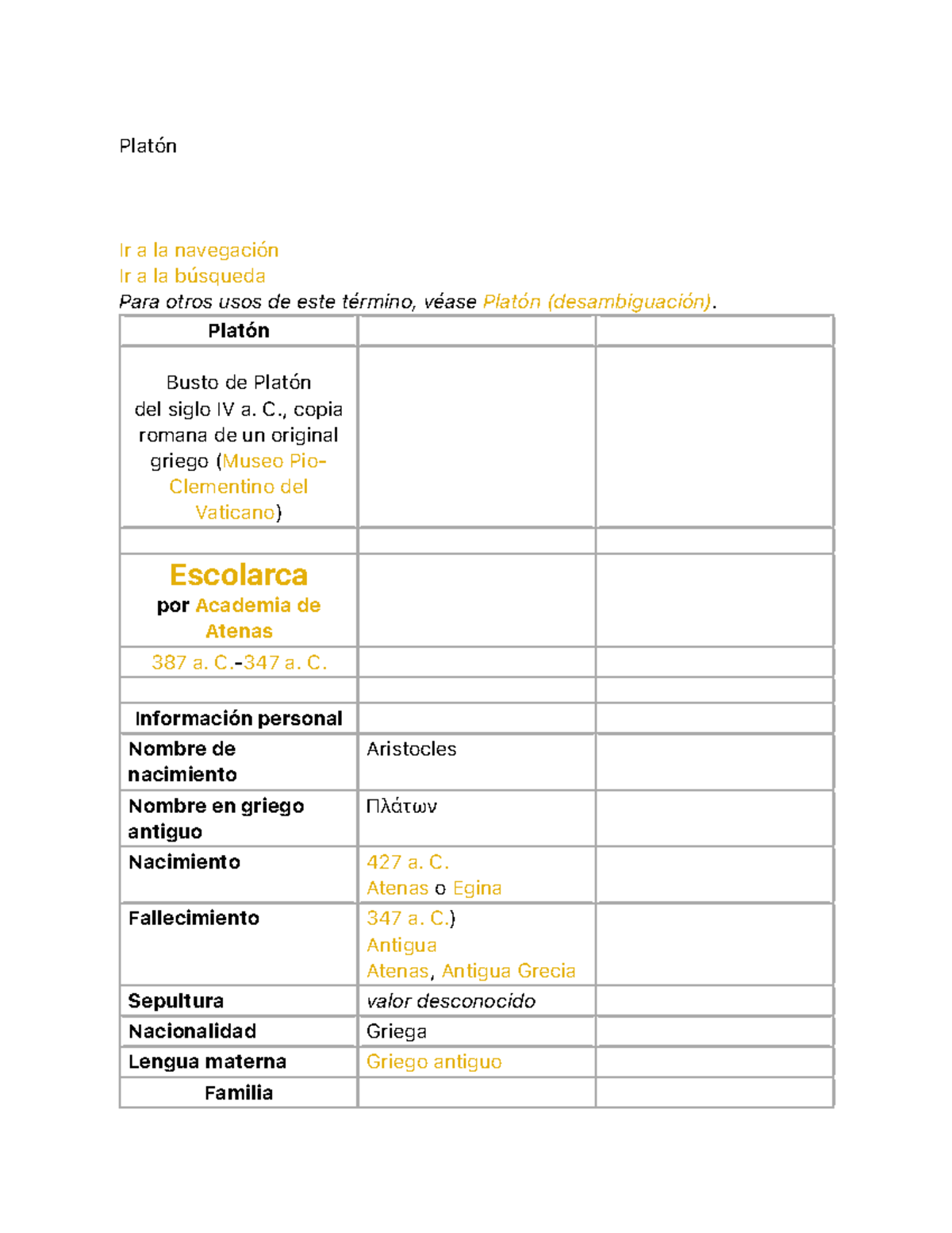 Platón - Material para estudiar cualquier cosa de cultura general ...