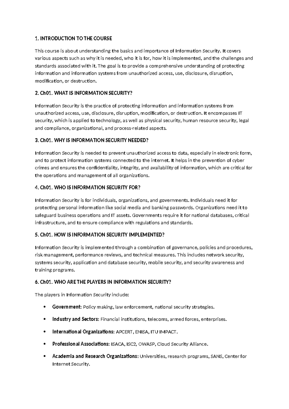 Cs205- handout notes short - 1. INTRODUCTION TO THE COURSE This course ...