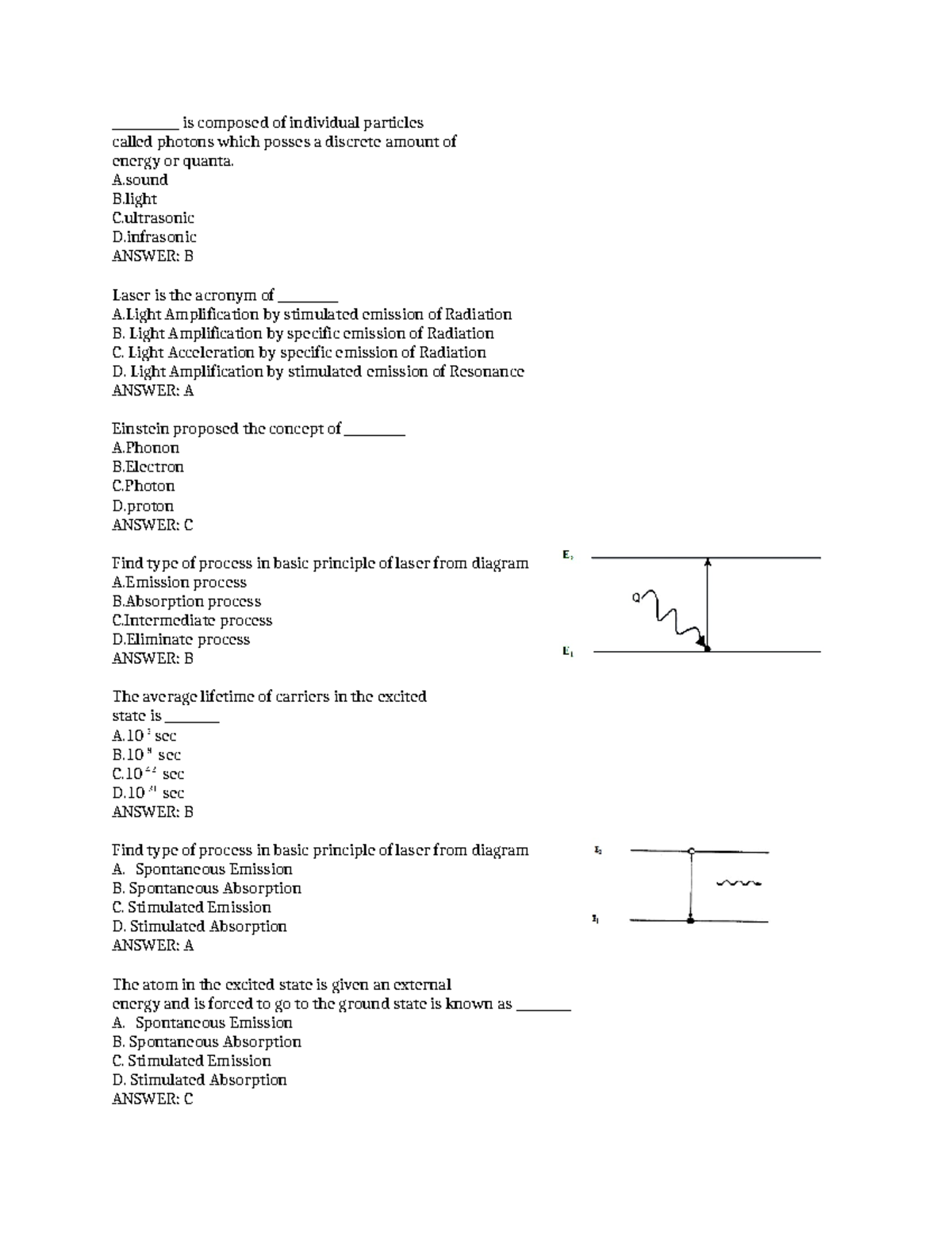 Optics- Waves- Module 05- MCQ Question Bank - ___________ is composed ...