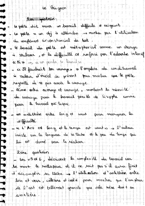 Cours et exercices Poesie et versification S2 - 1 Cours et exercices S2 ...