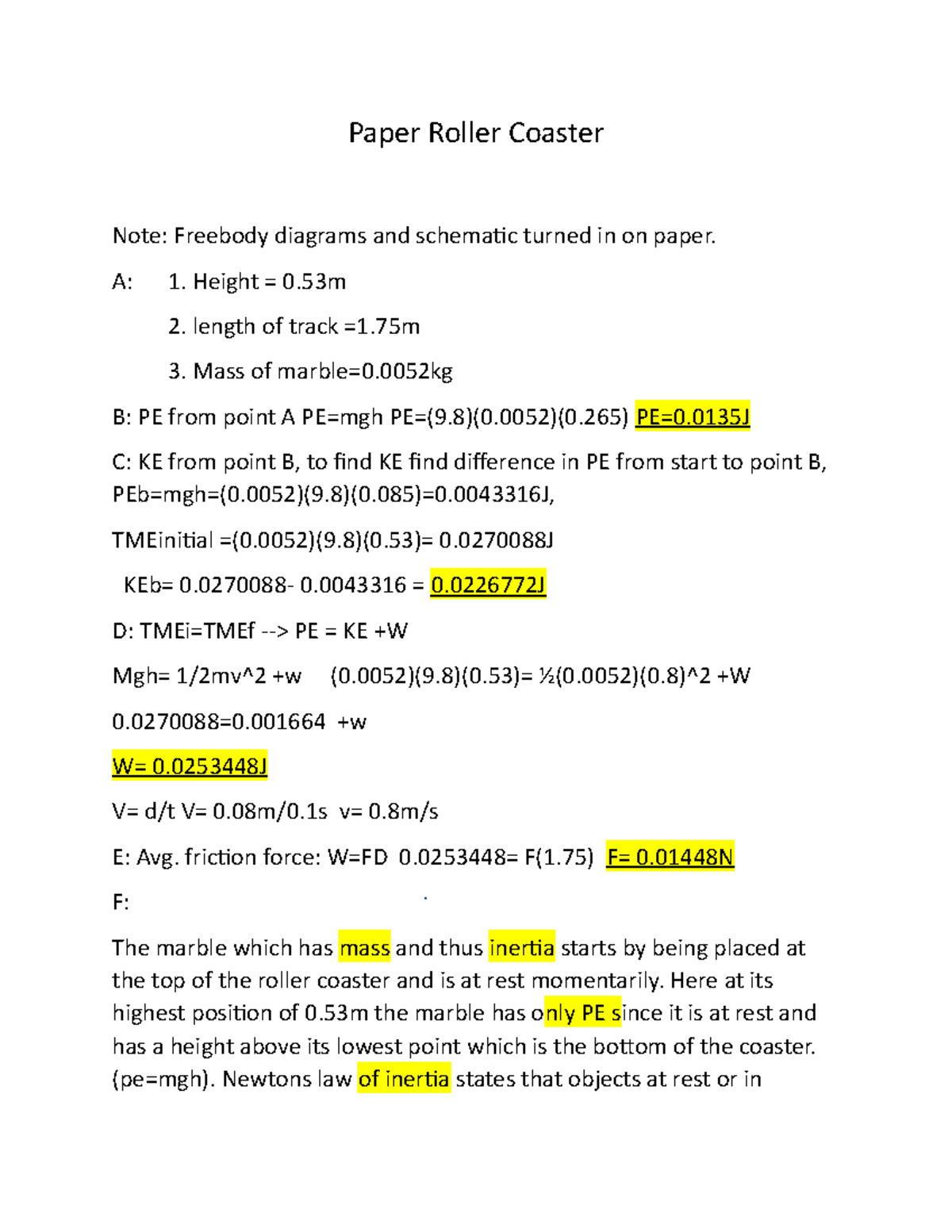 Paper Roller Coaster - Global warming - Paper Roller Coaster Note ...