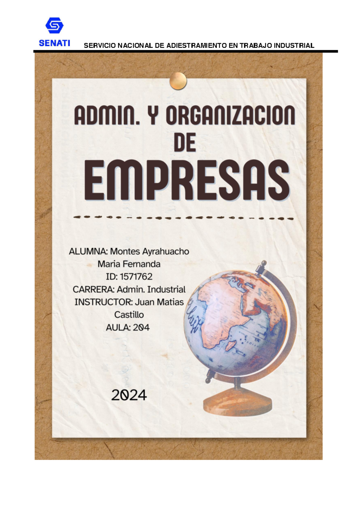 Entregable+admin+02 - Espero les sirva - SERVICIO NACIONAL DE ...