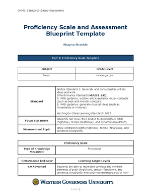 D184 Task 1 - D184 Standards-Based Assessment Task 1 Passed - D184 ...