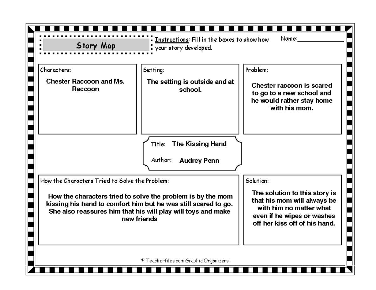 W3fd Tu-storymap complex 3 copy - Name:_____________ © Teacherfiles ...
