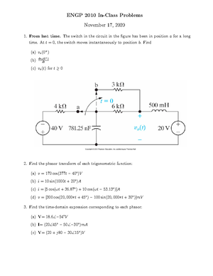 Rms challenge - lab - ECE 205 Lab – RMS Challenge: RMS In lecture, you learned that for DC ...