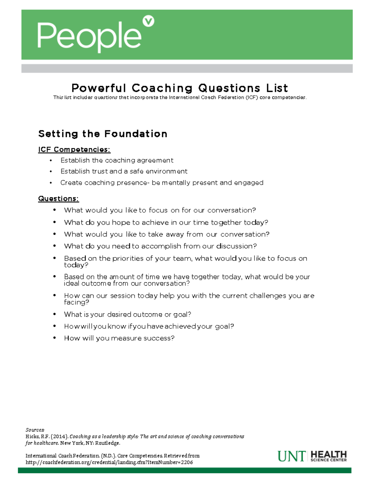 Powerful-Coaching-Questions -brand - Powerful C o a c h i n g Questions ...