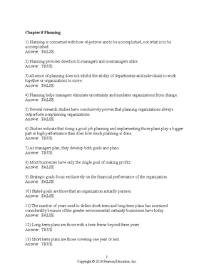 Chapter Eight Marketing Plan - Chapter Eight Marketing Plan A marketing ...