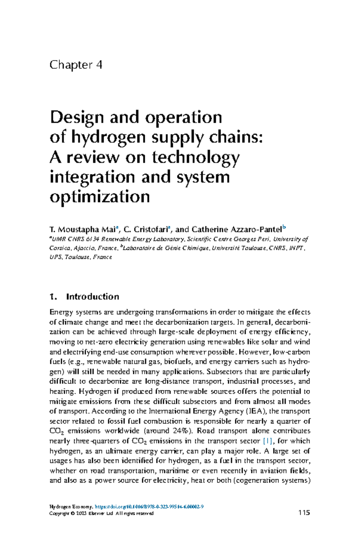 Chapter-4-Design-and-operation-of-hydrogen-supply-chains-A- 2023 Hydrogen - Chapter 4 Design and ...