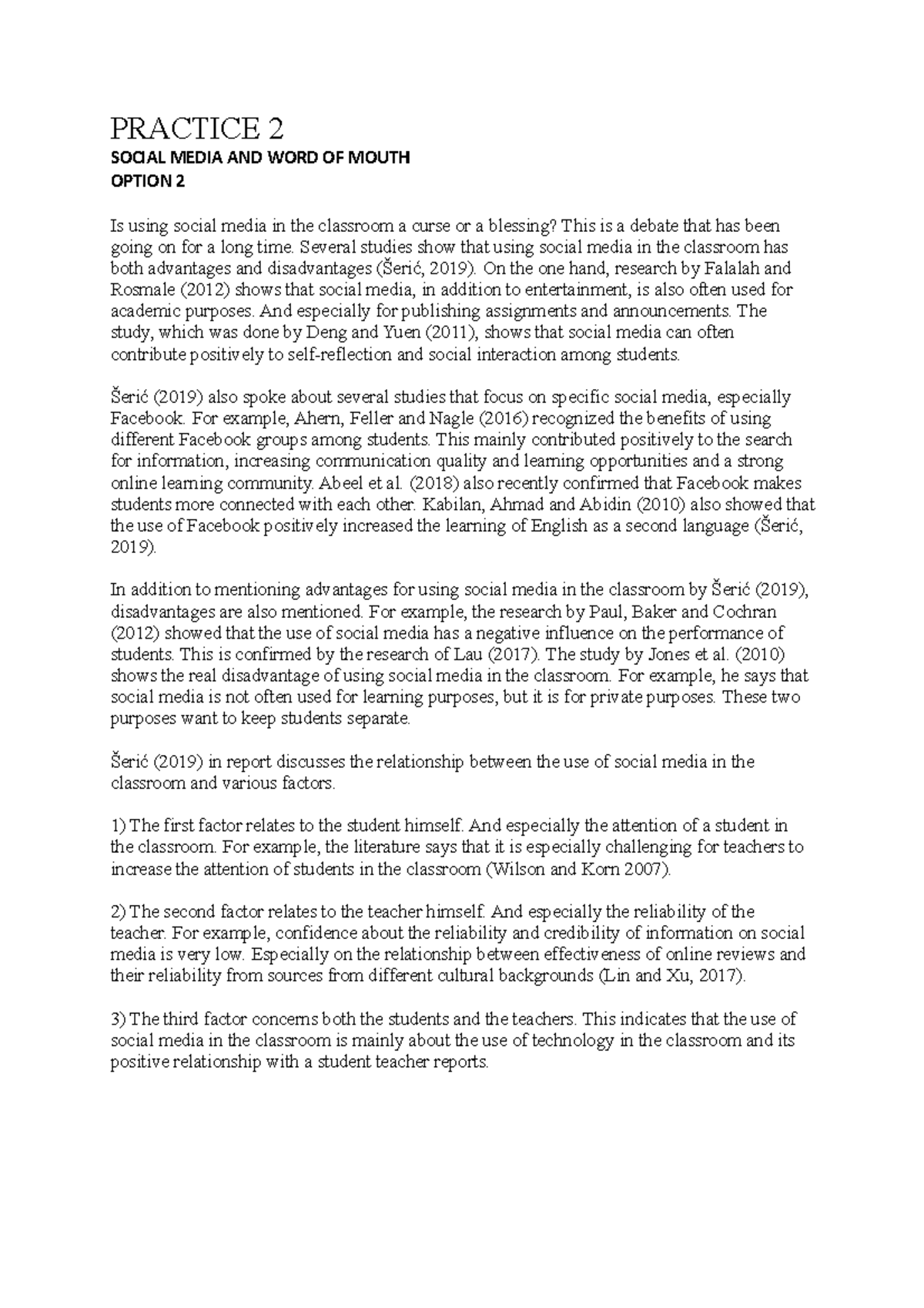 Is using social media in the classroom a curse or a blessing - Several ...