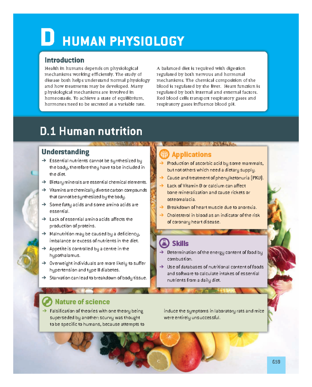 Human Physiology Option D - C E LL BIOLOGY Introduction Health in ...