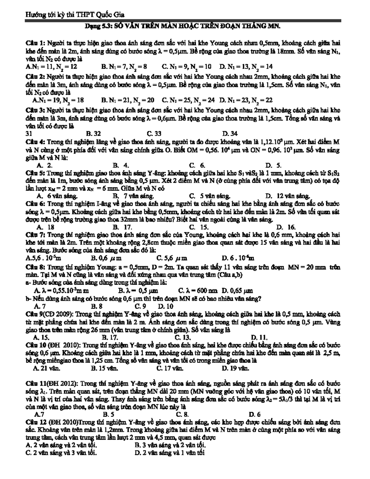 31 - Physics II (Advanced Program) (PH1026) - Edit - IELTS Reading - Studocu