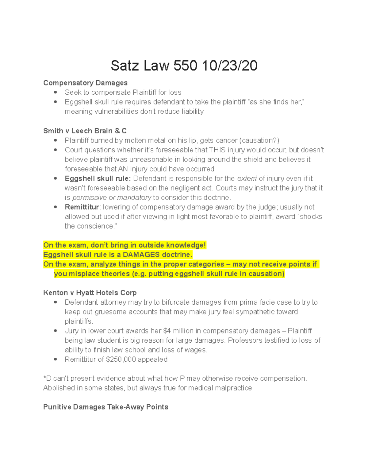 damages-satz-law-550-10-23-compensatory-damages-seek-to-compensate