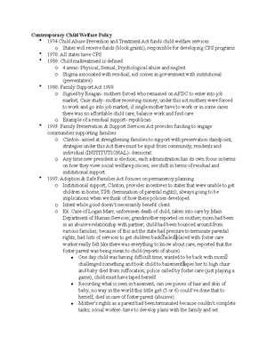 Introduction to Social Work Chapter 1 Lecture and Reading Notes 1 - Studocu