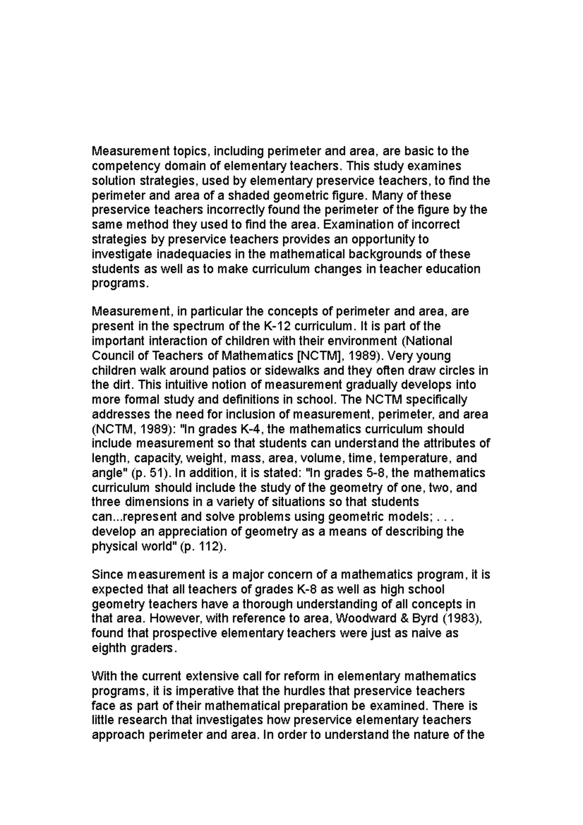 Area perimeter - Apuntes 1 - Measurement topics, including perimeter ...