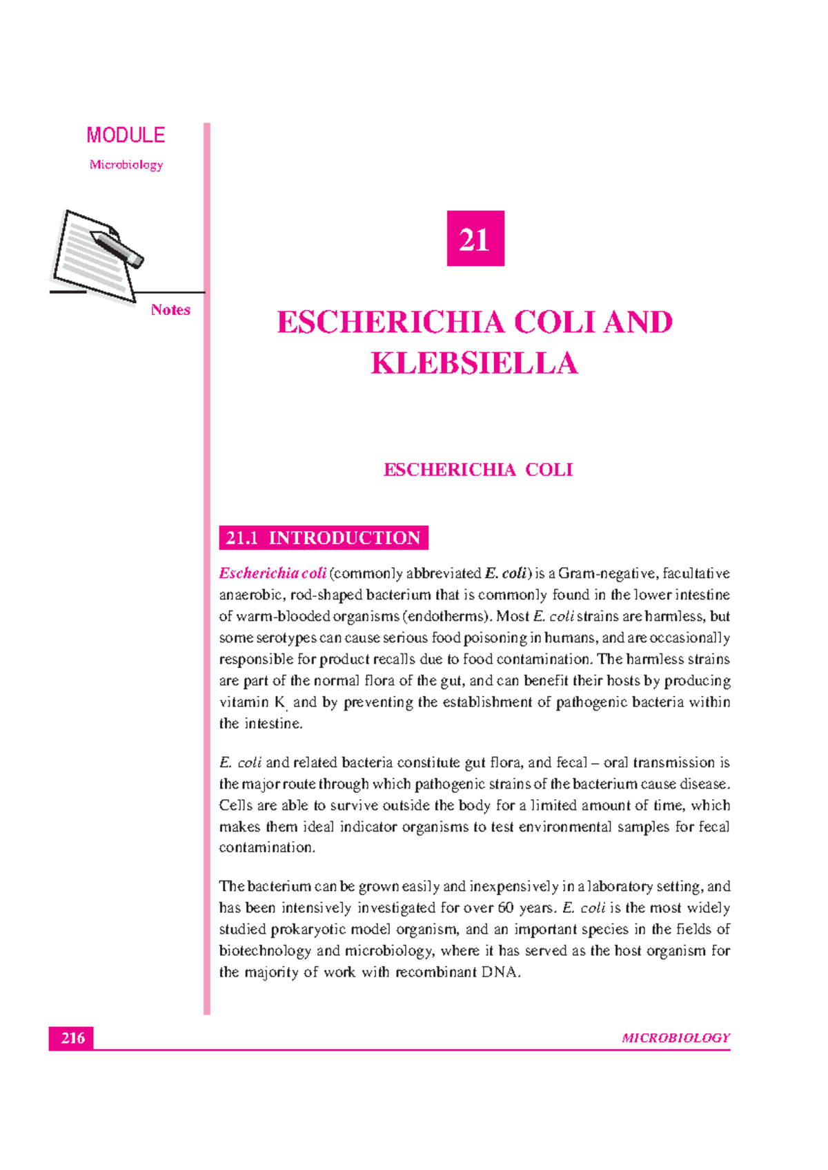 Coliforms- E. coli - Complete description about bacteria E. Coli and ...