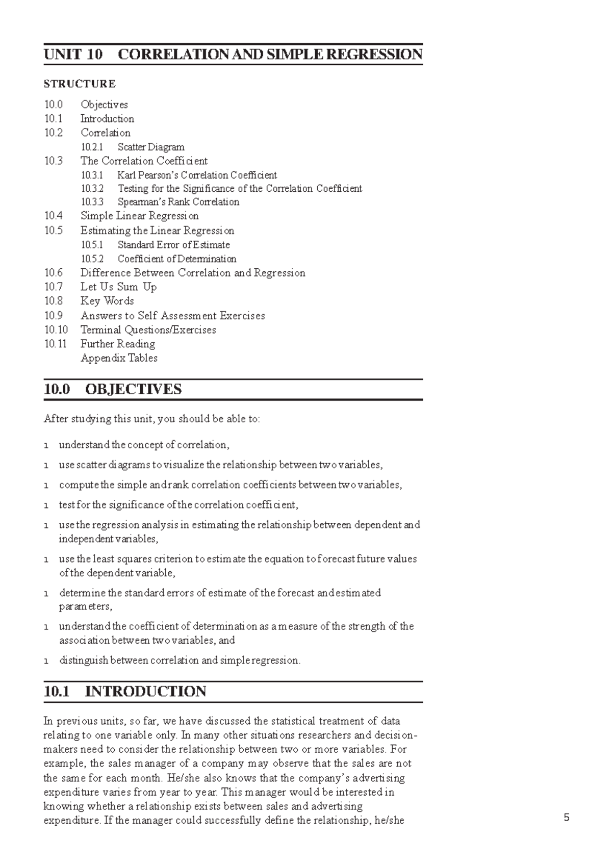 Unit-10 - for more assignments - Correlation and Simple Regression 5 ...