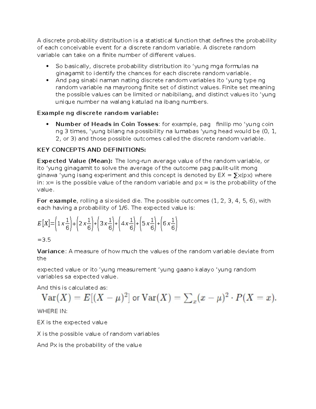 Inbound 964126689511014042 - A discrete probability distribution is a ...