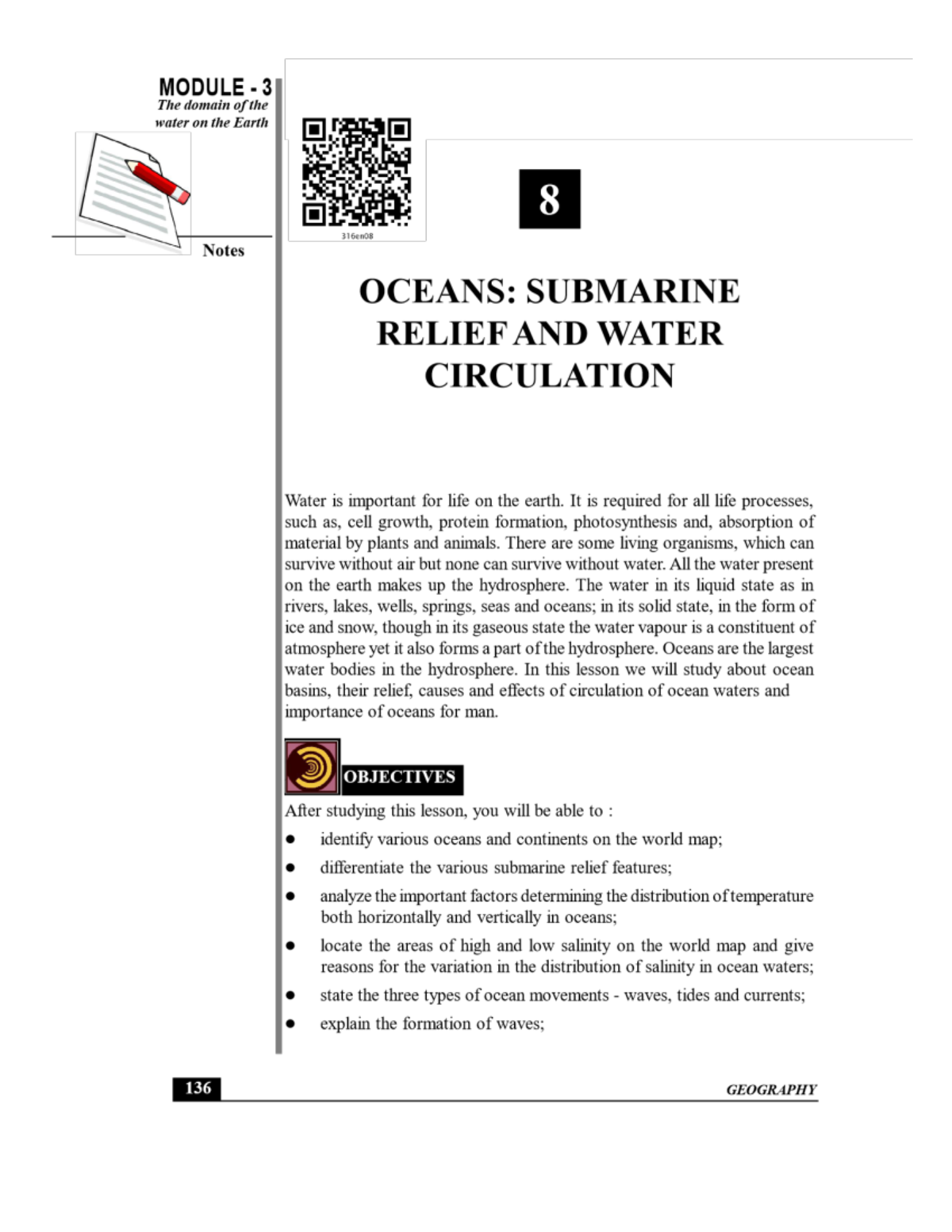 Geo- Oceans Submarine and Relifs - Geogarphy - Studocu