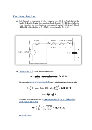 Práctica 7 Circuitos - Circuitos eléctricos - Warning: TT: undefined function: 32 - Studocu