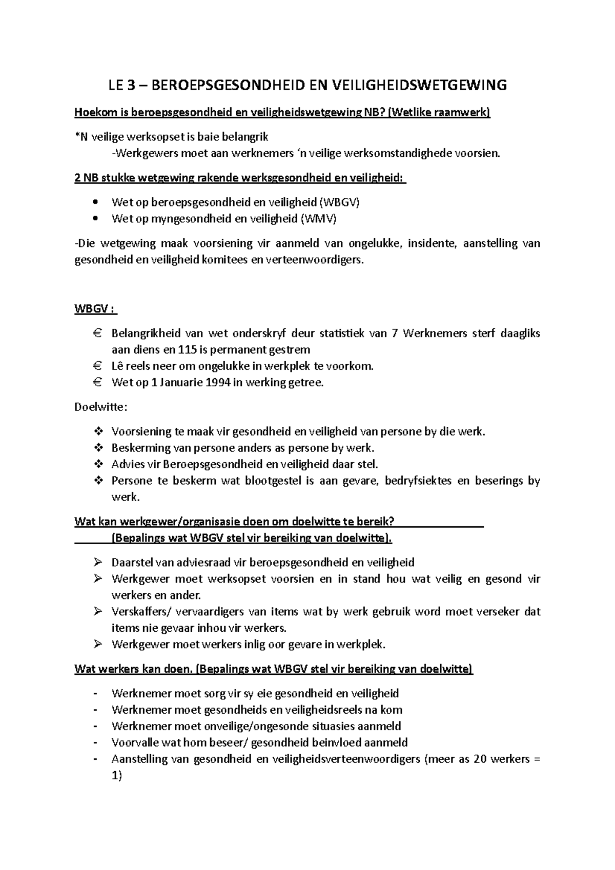 IOPS 121 (LE3) opsom - Summary of the classes, book and other ...