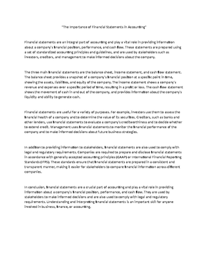 The Role of Cost Accounting in Business Decision Making - "The Role of ...