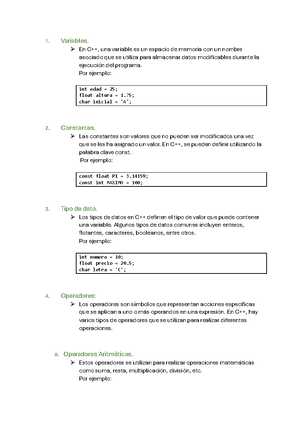Practica Variable, constante y tipo de datos - [*] Declaracion de ...