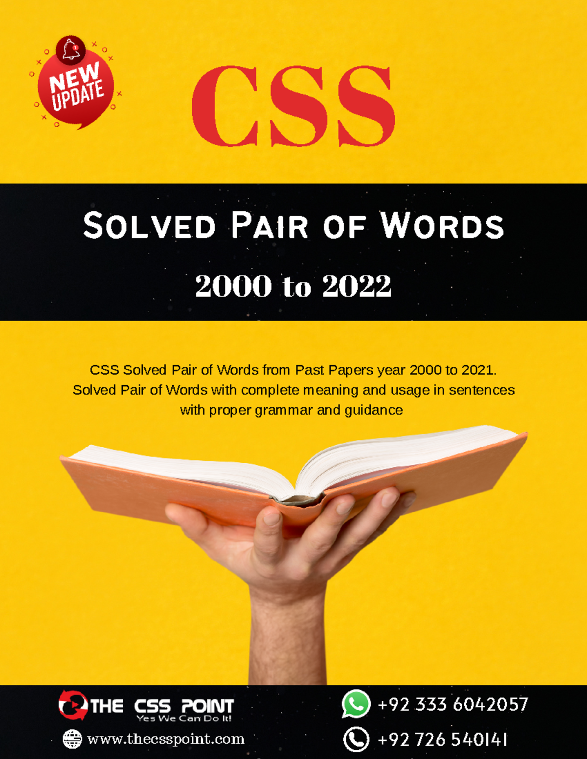 CSS Solved Pair of Words Edition 2022 Updated - CSS Solved Pair of ...
