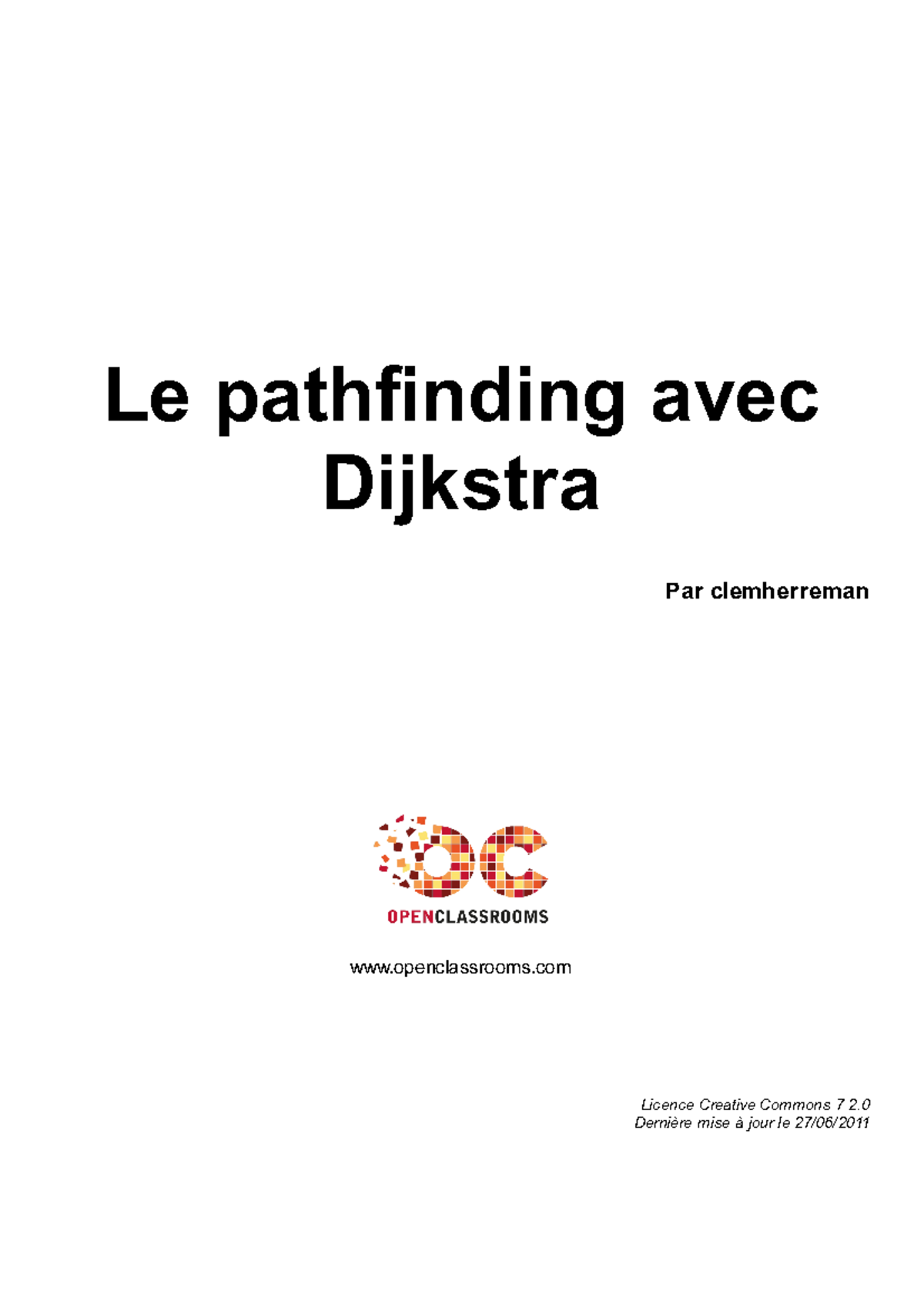 le pathfinding avec dijkstra - Le pathfinding avec Dijkstra Par ...
