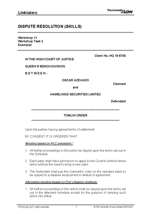 DR WS6:7 - Example Application Notice (N244) - N Application notice For ...