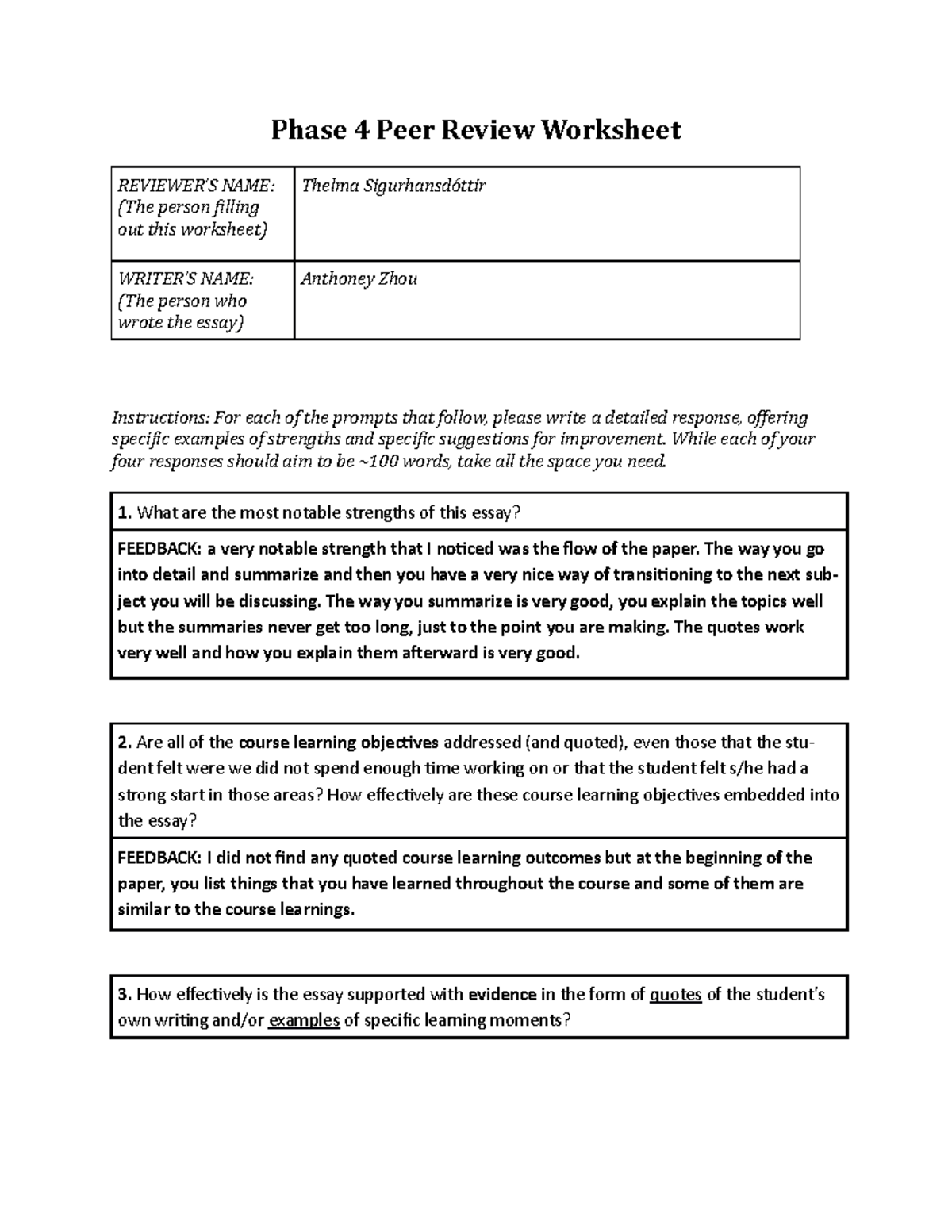 Phase-4-Peer-Review-Worksheet Zhou | Anna Alexis Larsson 🌟 - Phase 4 ...