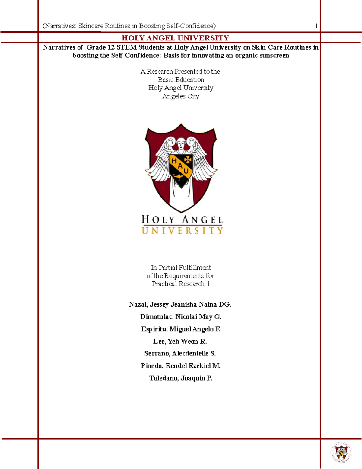 Medical Technology - Practical-Research-Template-of-Research-Paper-for ...