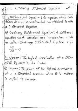 Chapter 1 Successive Differentiation - CHAPTER 1 SUCCESSIVE ...