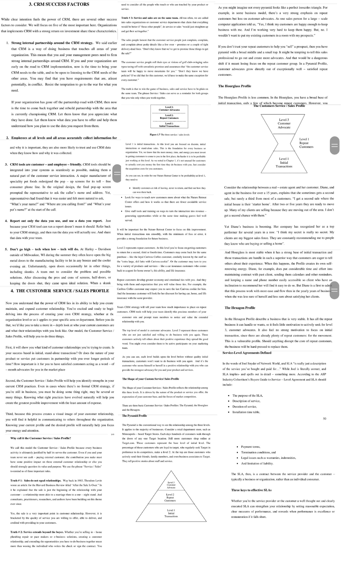 CRM - CRM LESSON - 3. CRM SUCCESS FACTORS need to consider all the ...