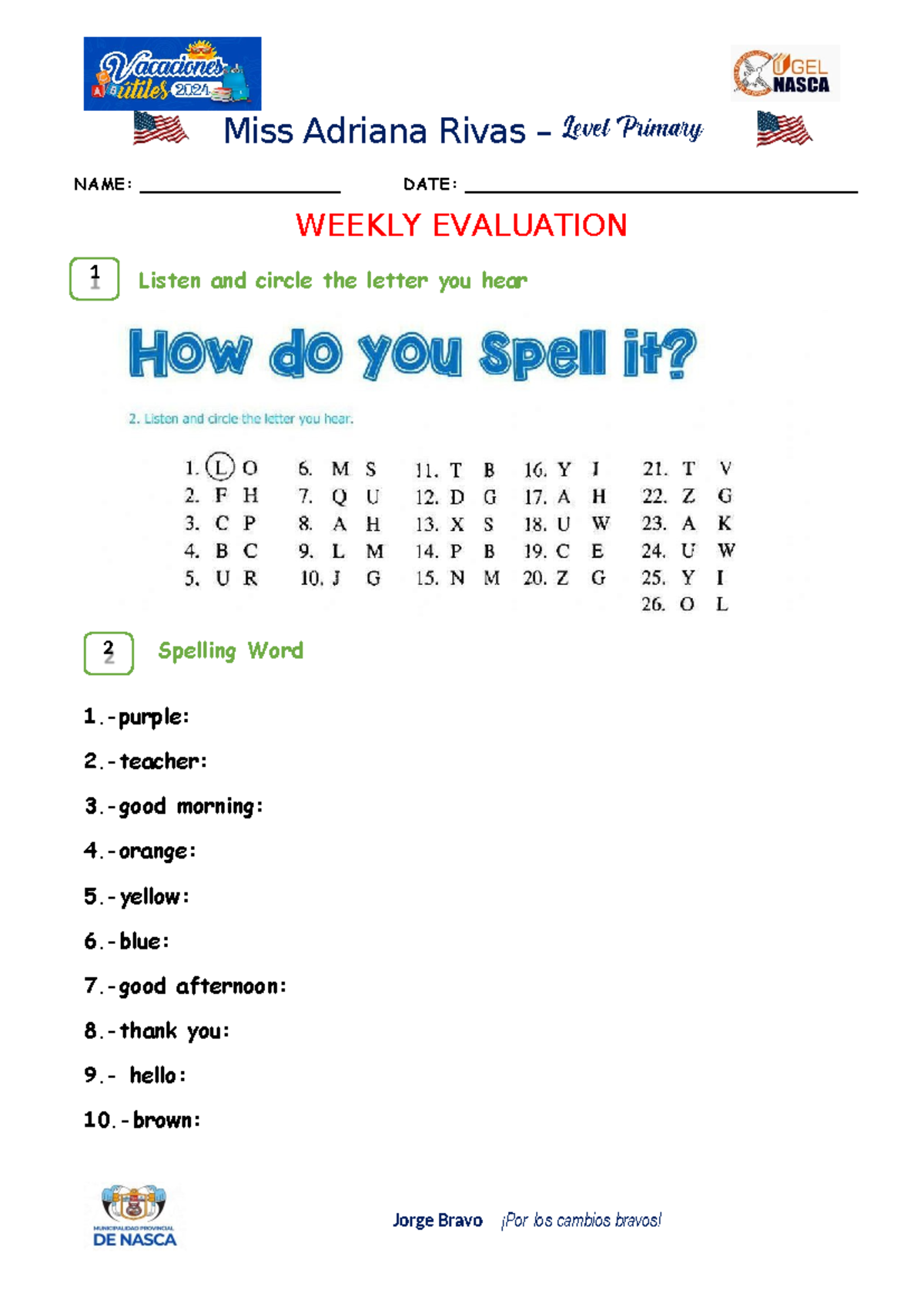 Examen 6t - sirve para l asistencia de alumnos - Efgb comunicación ...