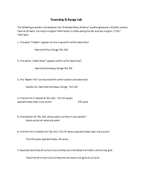 Temperature Patterns Lab Part 2 - In your answers, consider the one temperature control factor ...