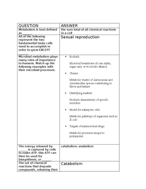 Topic WEEK 2 BIO 205 Q&A - Assignment question bank with answers ...
