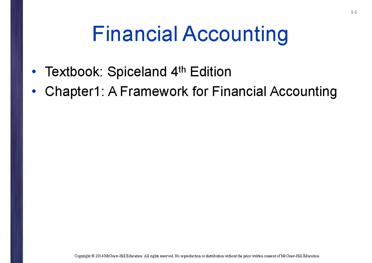 2017 Lecture Notes from week 1 to week 13 - Financial Accounting ...