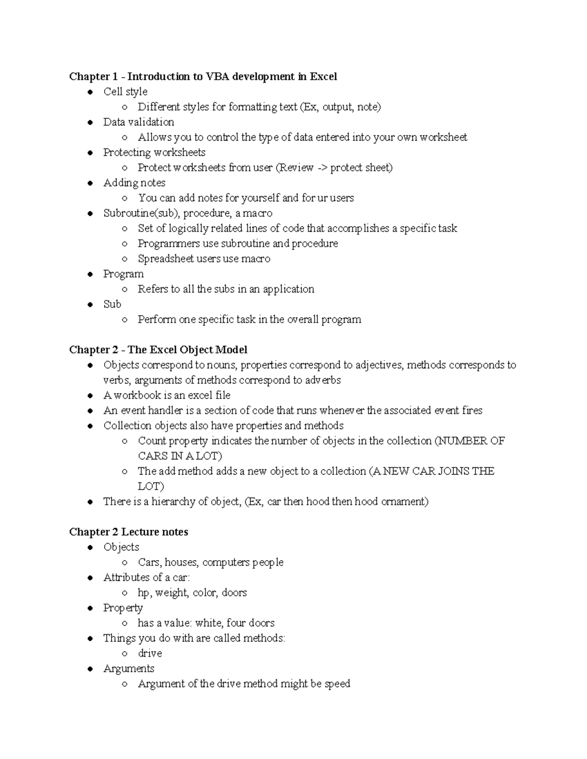 Chapters 1-5 notes for exam - CP212 - WLU - Studocu