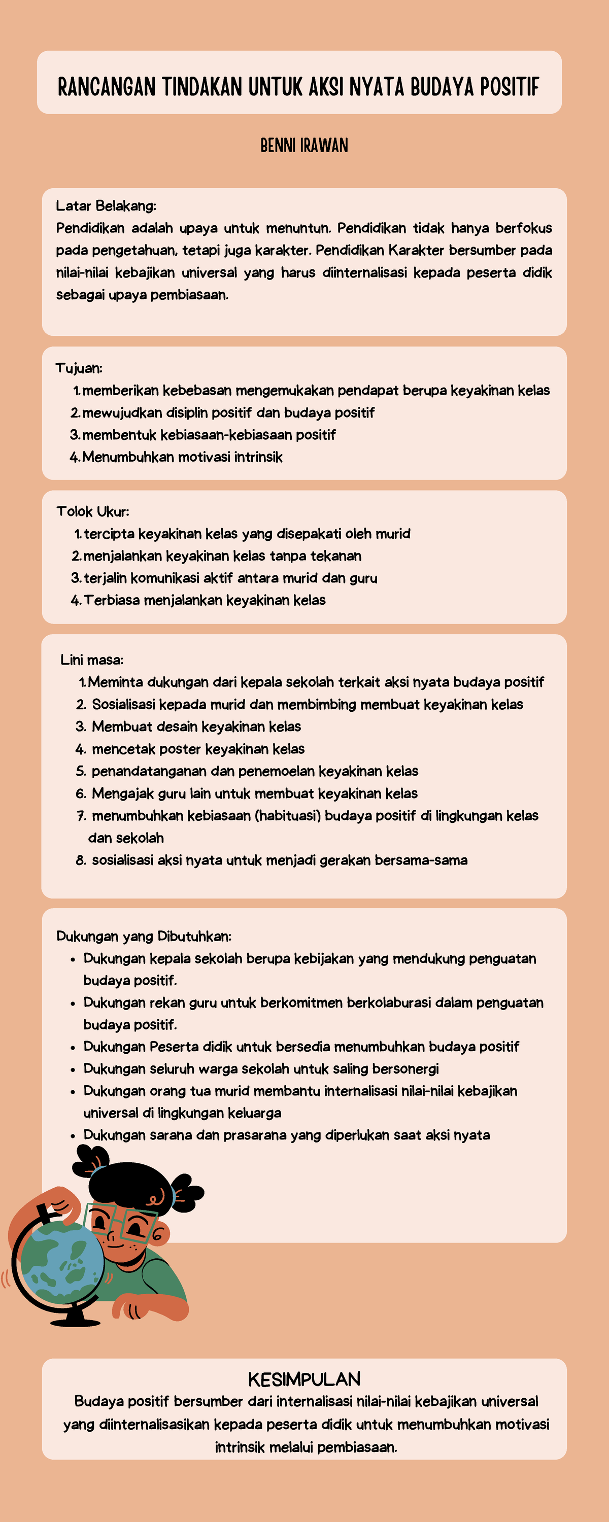 Rancangan Tindakan AKSI Nyata Budaya Positif - RANCANGAN TINDAKAN UNTUK ... Rancangan Tindakan AKSI Nyata Budaya Positif - RANCANGAN TINDAKAN UNTUK ...