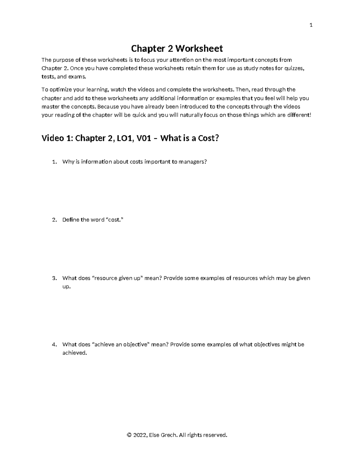 CACC406, Module 1, Chapter 2 Worksheet (accessible) - Chapter 2 ...