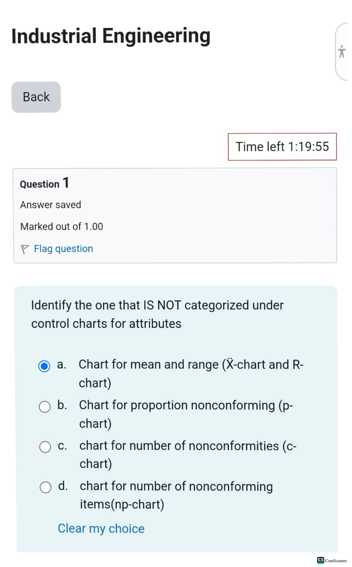 MOE model exam - Industrial Internship - Studocu