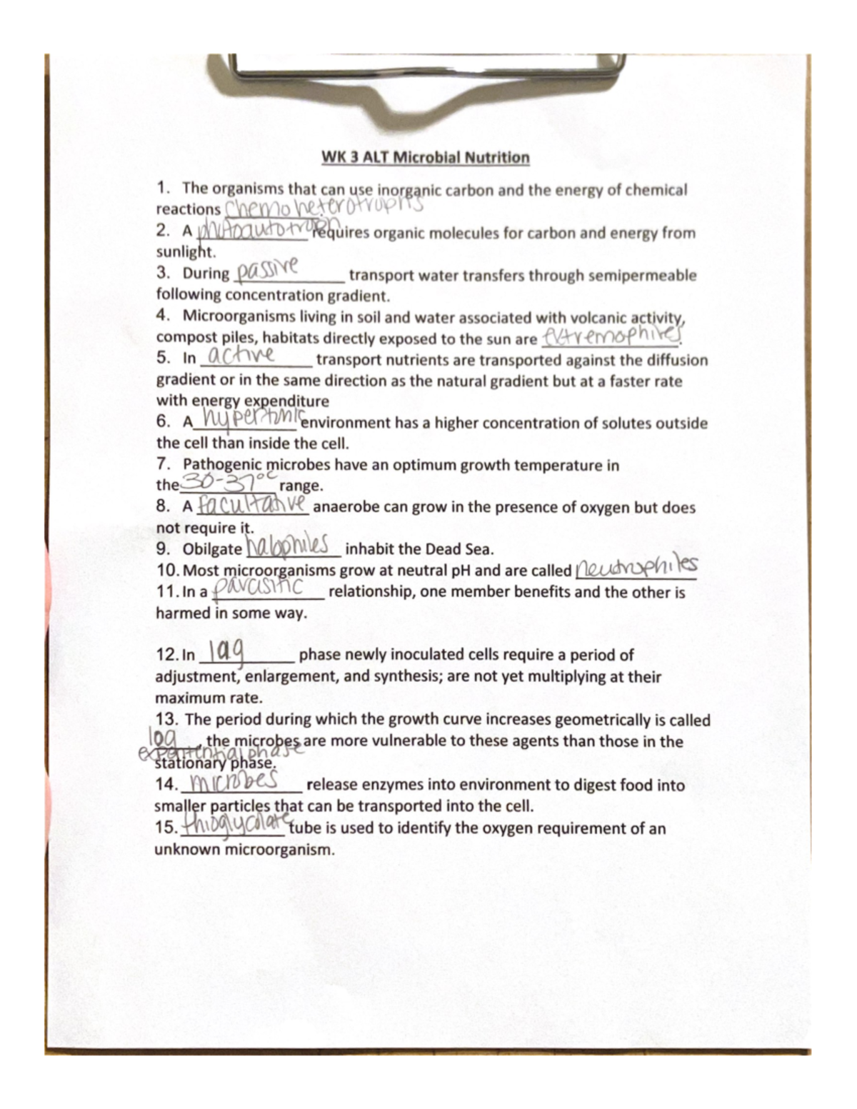 Bio 242 Wk 3 Assignment - bio - BIO255 - Studocu