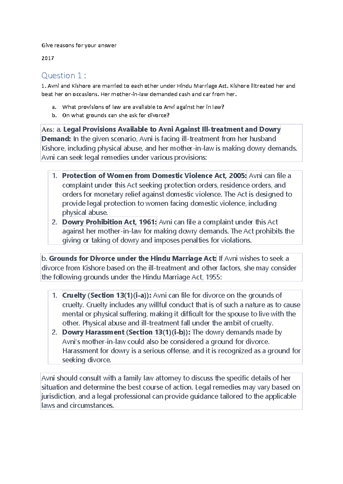 Give reasons for your answer - Give reasons for your answer 2017 ...