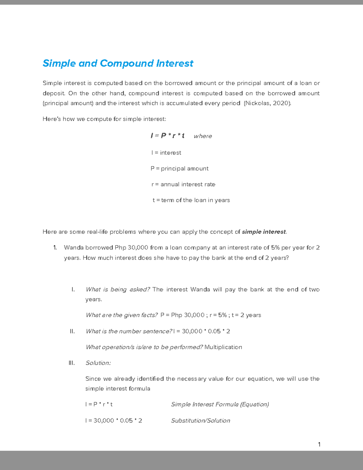 Reading-Material-6-College-Logic-and-Math k-12 - Simple and Compound ...