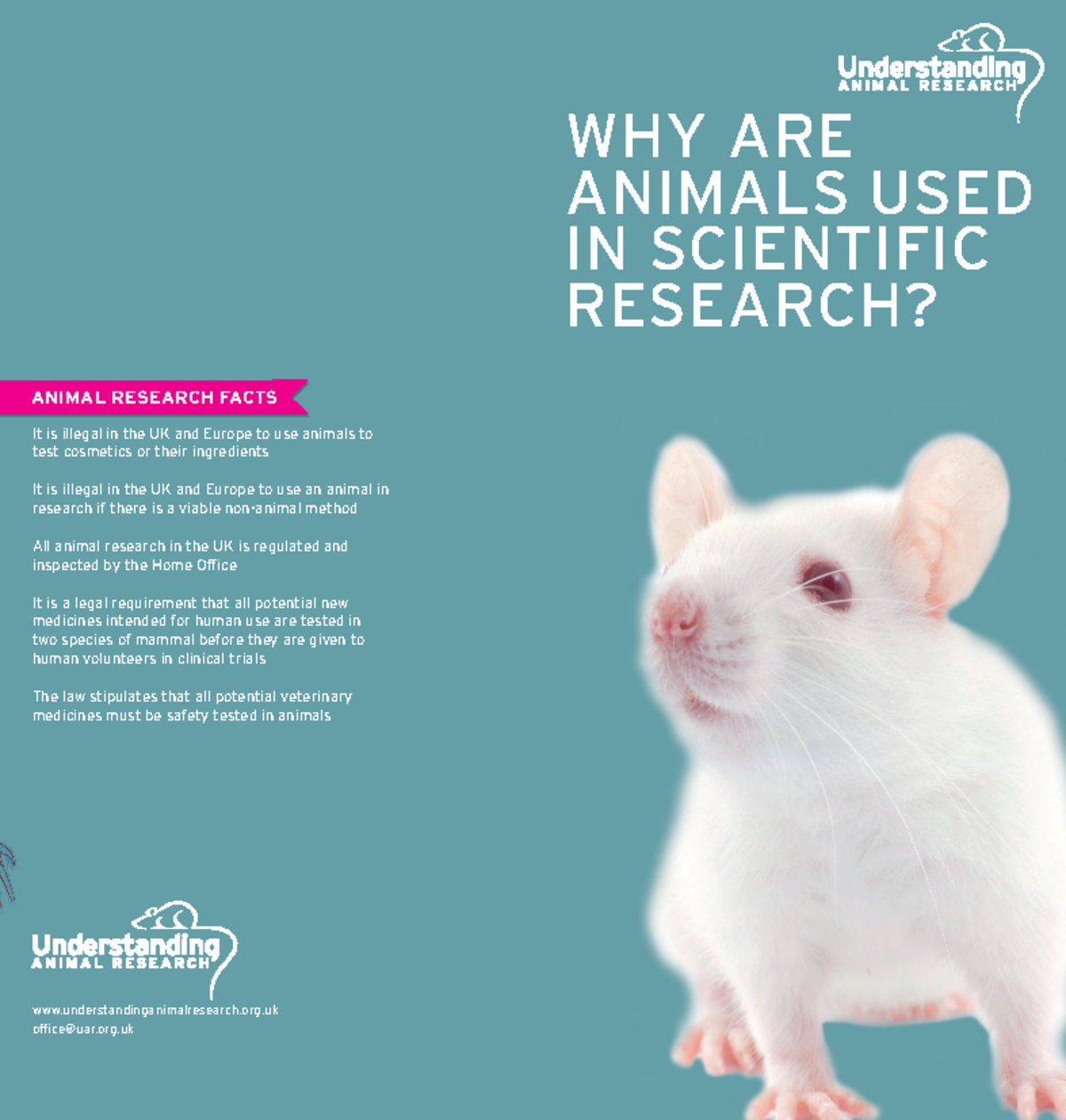 Why are animals used in scientific research ...